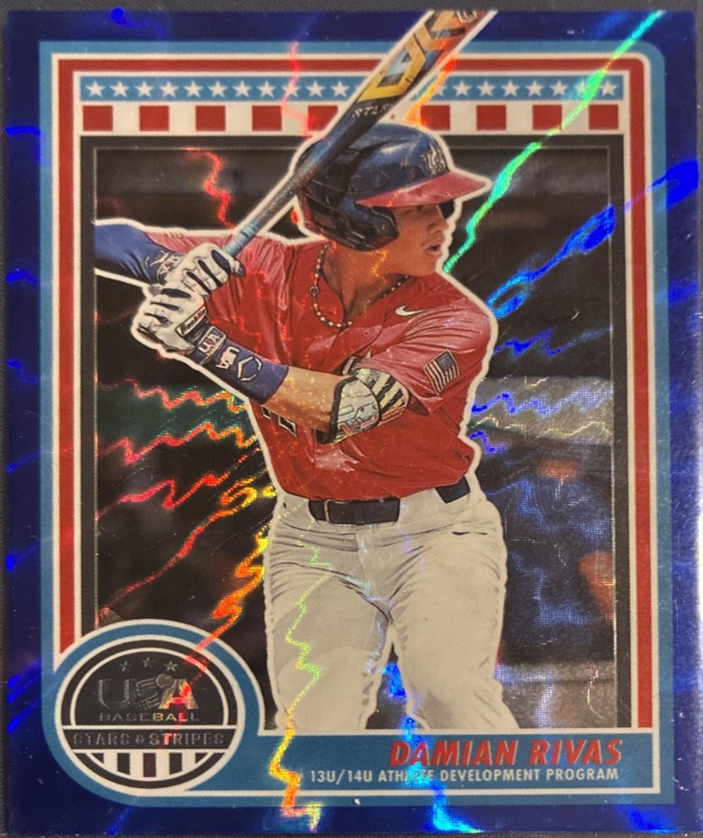 Damian Rivas [Lightning Blue] #138 Prices | 2025 Panini Stars and ...