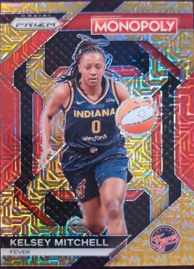Kelsey Mitchell [Gold Millionaire Shimmer] #WNBA28 Prices | 2024 Panini ...