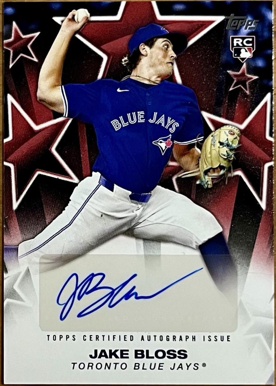 Jake Bloss [Red] #BSA-JBL Prices | 2025 Topps Baseball Stars Autograph ...