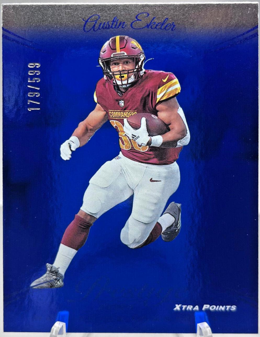 Austin Ekeler [Blue Xtra Points] #293 Prices | 2024 Panini Prestige ...