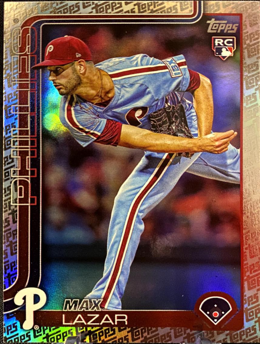 Max Lazar [Holo Foil] #US194 Prices | 2025 Topps Update | Baseball Cards