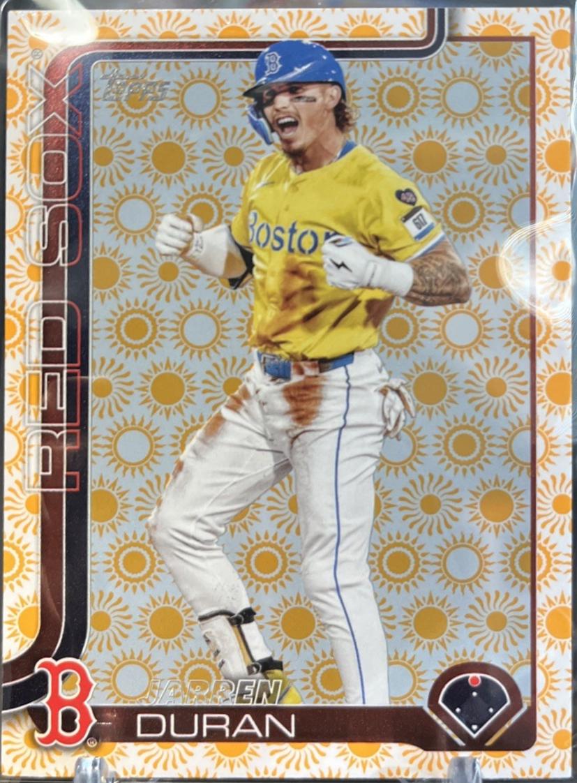 Jarren Duran [Topps Foil Pattern] #587 Prices | 2025 Topps Series 2 ...