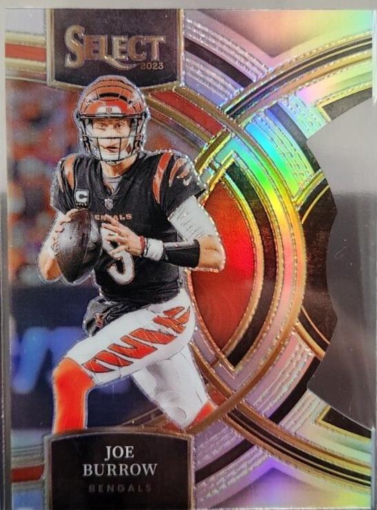 Joe Burrow [Silver Prizm] #165 Prices | 2023 Panini Select | Football Cards