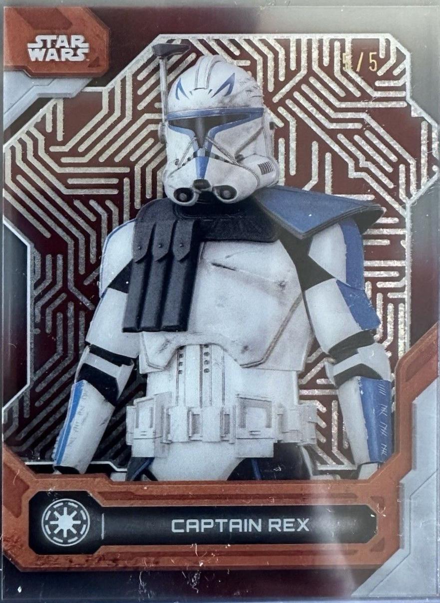 Captain Rex [Death Star Interior Red] #19 Prices | Star Wars 2024 Topps ...
