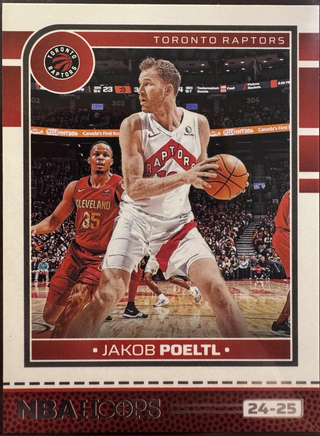 Jakob Poeltl #185 Prices | 2024 Panini NBA Hoops | Basketball Cards