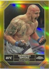 Serghei Spivac [Gold Refractor] #176 Prices | 2024 Topps Chrome UFC ...
