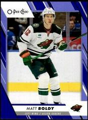 Matt Boldy [Blue Border] #96 Prices | 2023 O-Pee-Chee | Hockey Cards
