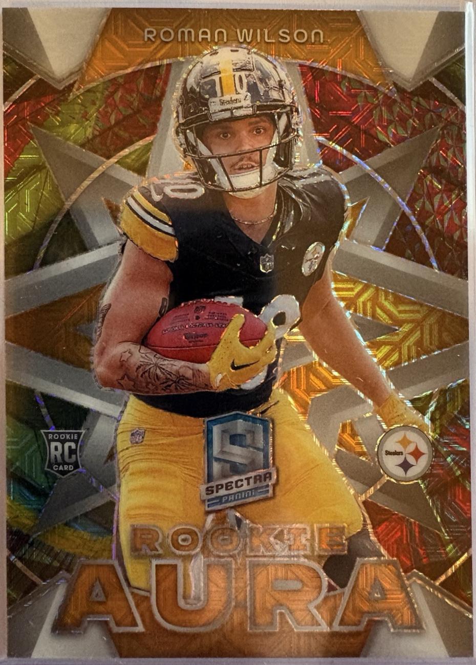 Roman Wilson [Meta] #RA-RWN Prices | 2024 Panini Spectra Rookie Aura ...