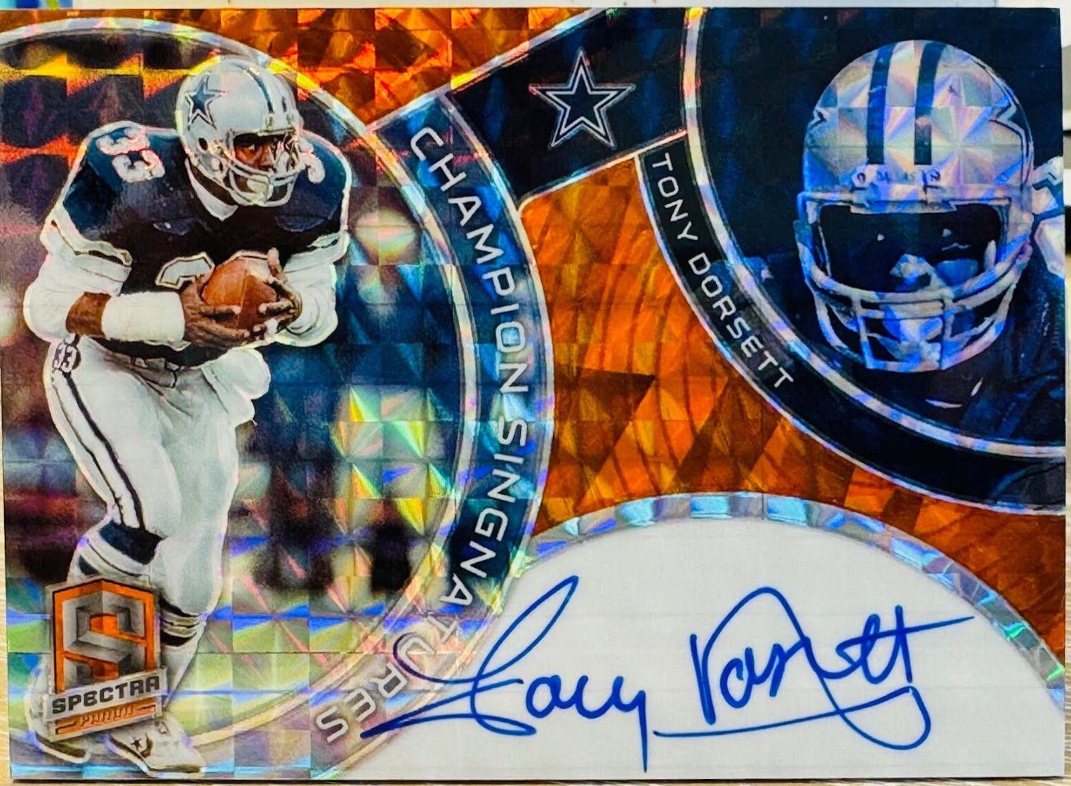 Tony Dorsett #8 Prices | 2023 Panini Spectra Champion Signature ...