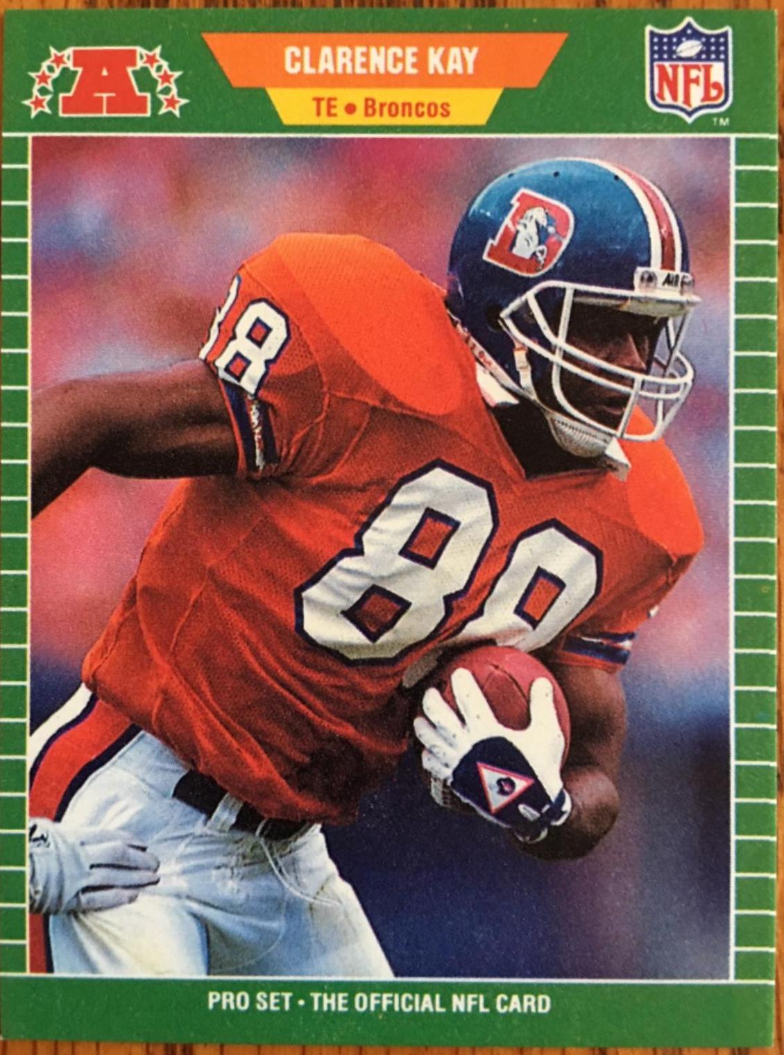 Clarence Kay #107 Prices | 1989 Pro Set | Football Cards