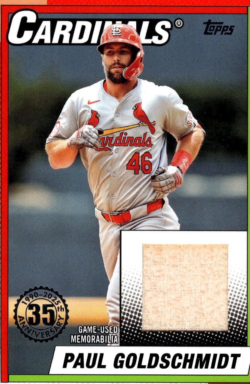 Paul Goldschmidt #T90R-PG Prices | 2025 Topps 1990 Relic | Baseball Cards
