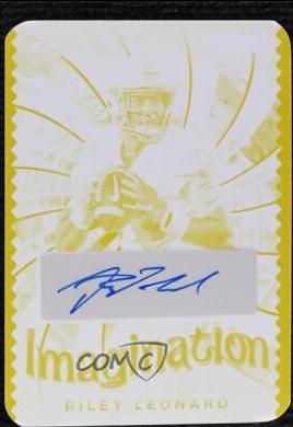 Riley Leonard [Super Prismatic Gold] #I-RL1 Prices | 2024 Leaf Vivid ...