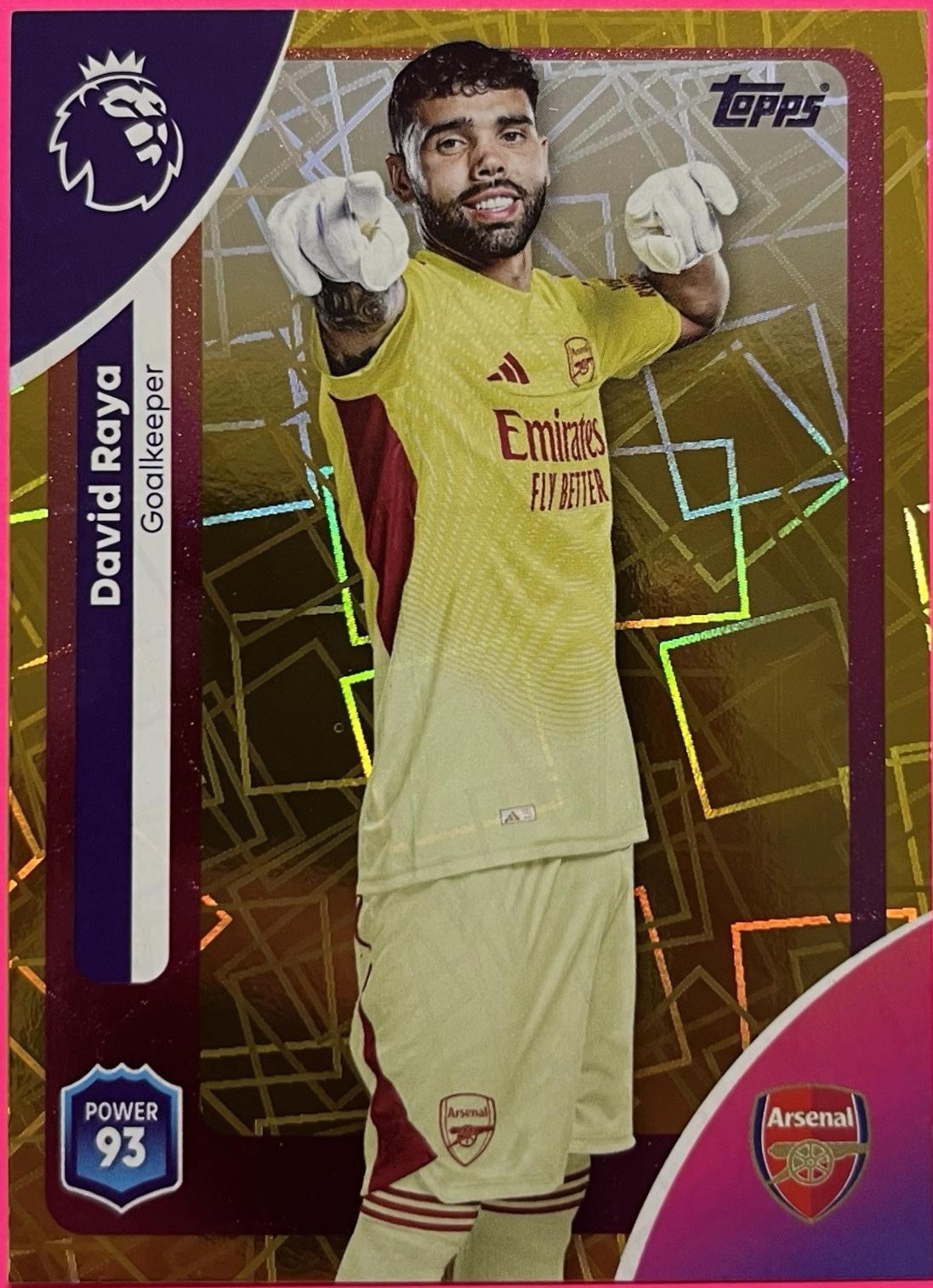 David Raya [Gold Sparkle] #2 Prices | 2025 Panini Adrenalyn XL FIFA 365 ...