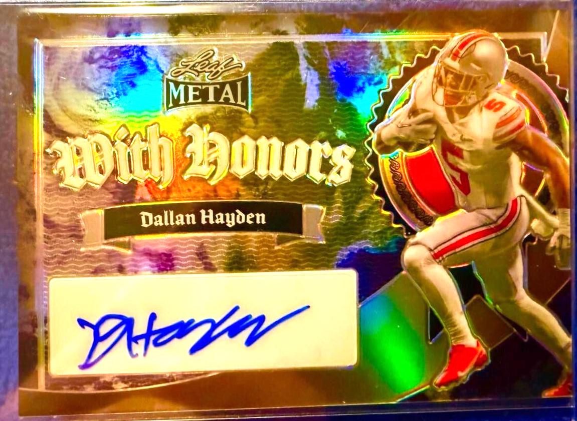 Dallan Hayden [Green Wave] #WH-DH1 Prices | 2024 Leaf Metal With Honors ...