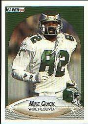 Mike Quick #88 Prices | 1990 Fleer | Football Cards