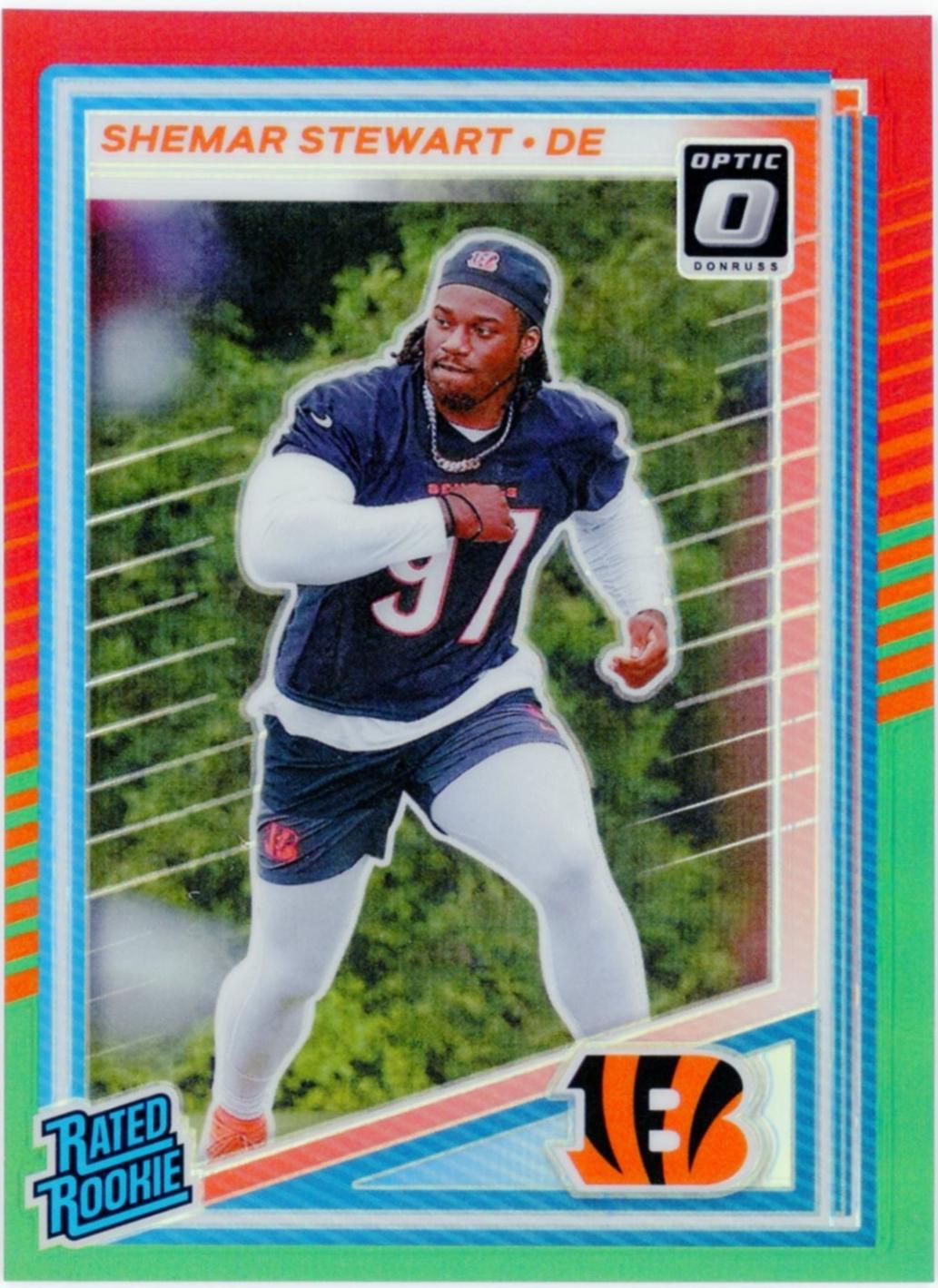 Shemar Stewart [Red Green Preview] #393 Prices | 2025 Panini Donruss ...