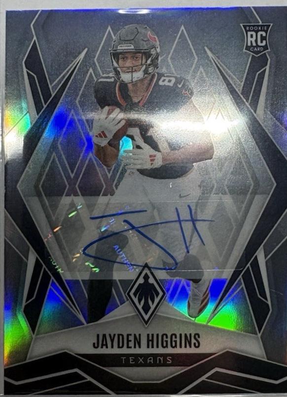 Jayden Higgins [Silver Autograph] #180 Prices | 2025 Panini Phoenix | Football Cards