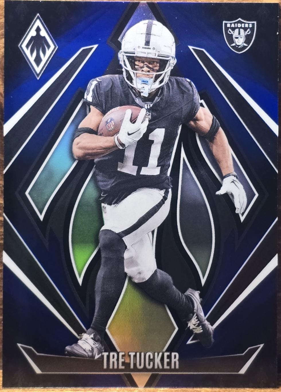 Tre Tucker [Blue Fade] #136 Prices | 2024 Panini Phoenix | Football Cards