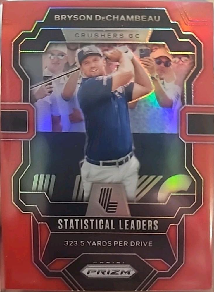 Bryson DeChambeau [Red] #35 Prices | 2024 Panini Prizm LIV | Golf Cards