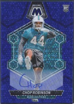 Chop Robinson [Autograph No Huddle Blue] #321 Prices | 2024 Panini ...