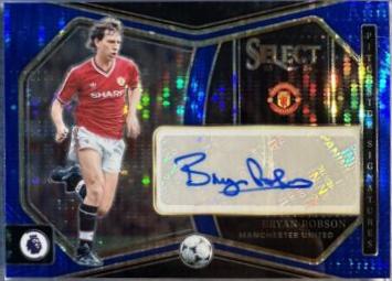 Bryan Robson [Blue Pulsar] #PS-BR Prices | 2023 Panini Select Premier ...