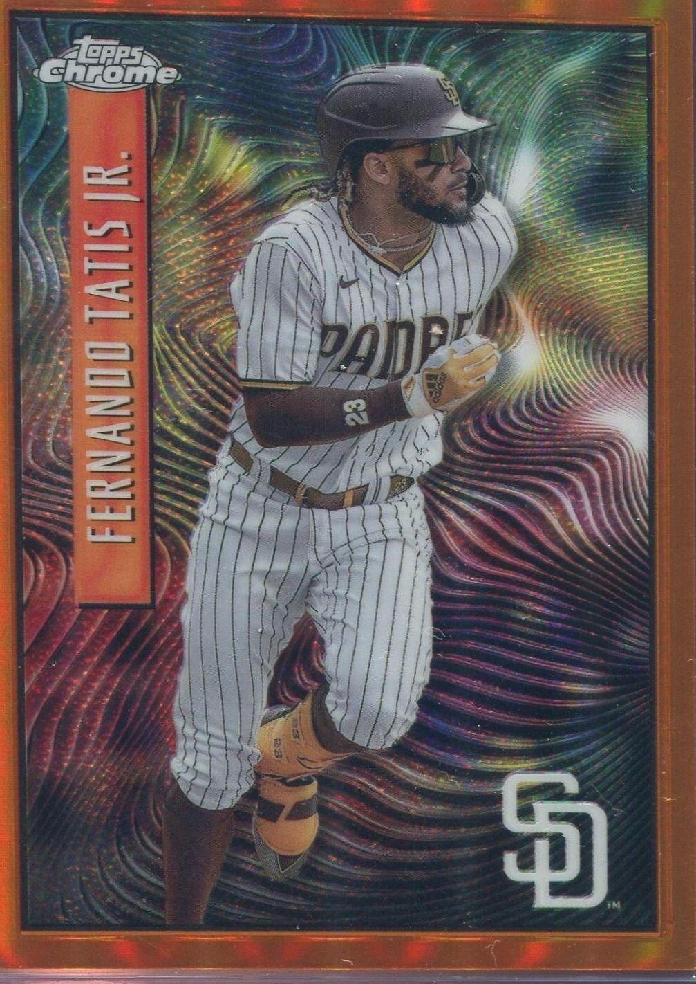 Fernando Tatis Jr. [Orange] #EX-11 Prices | 2022 Topps Chrome Sonic ...