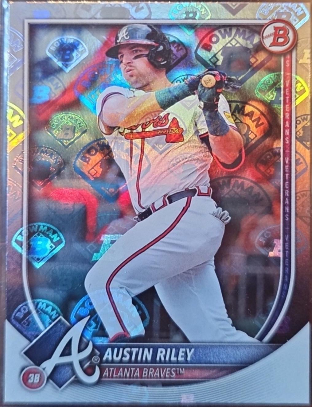 Austin Riley [Retro Logo Foil] #32 Prices | 2025 Bowman | Baseball Cards