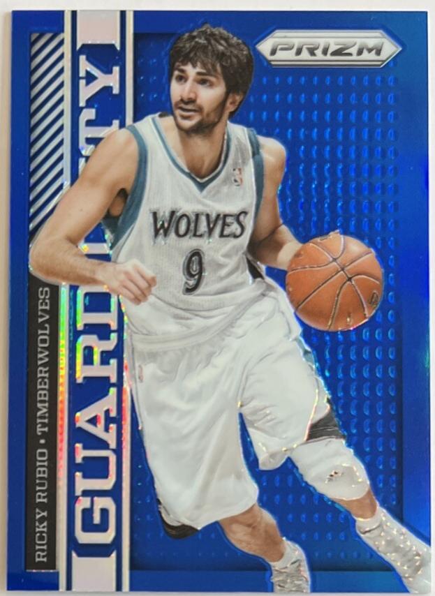 Ricky Rubio [Blue] #8 Prices | 2013 Panini Prizm Guard Duty ...