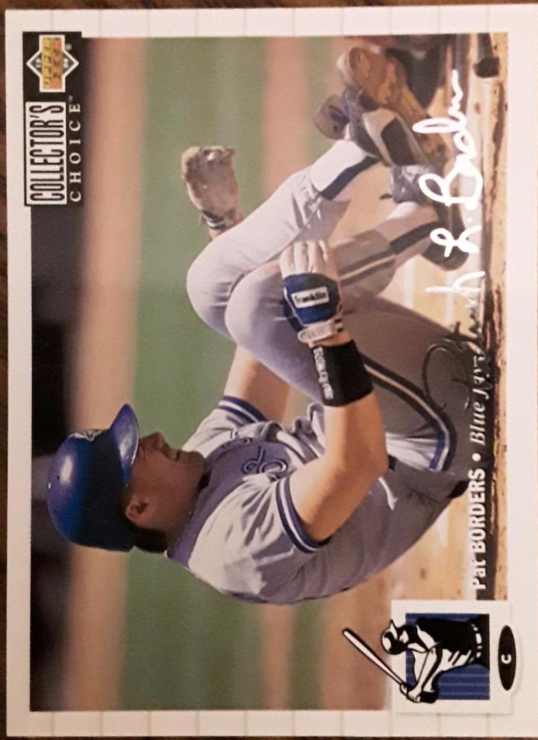Pat Borders [Silver Signature] #60 Prices | 1994 Collector's Choice ...