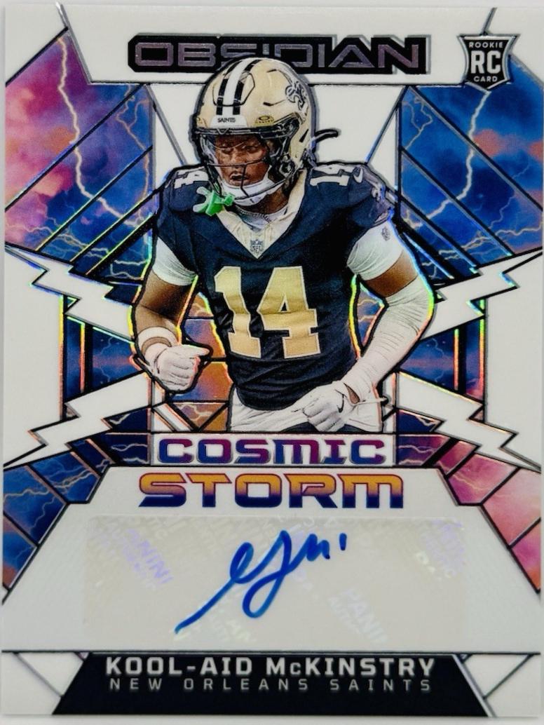 Kool-Aid McKinstry [Contra] #CSS-KMY Prices | 2024 Panini Obsidian Cosmic Storm Signature ...