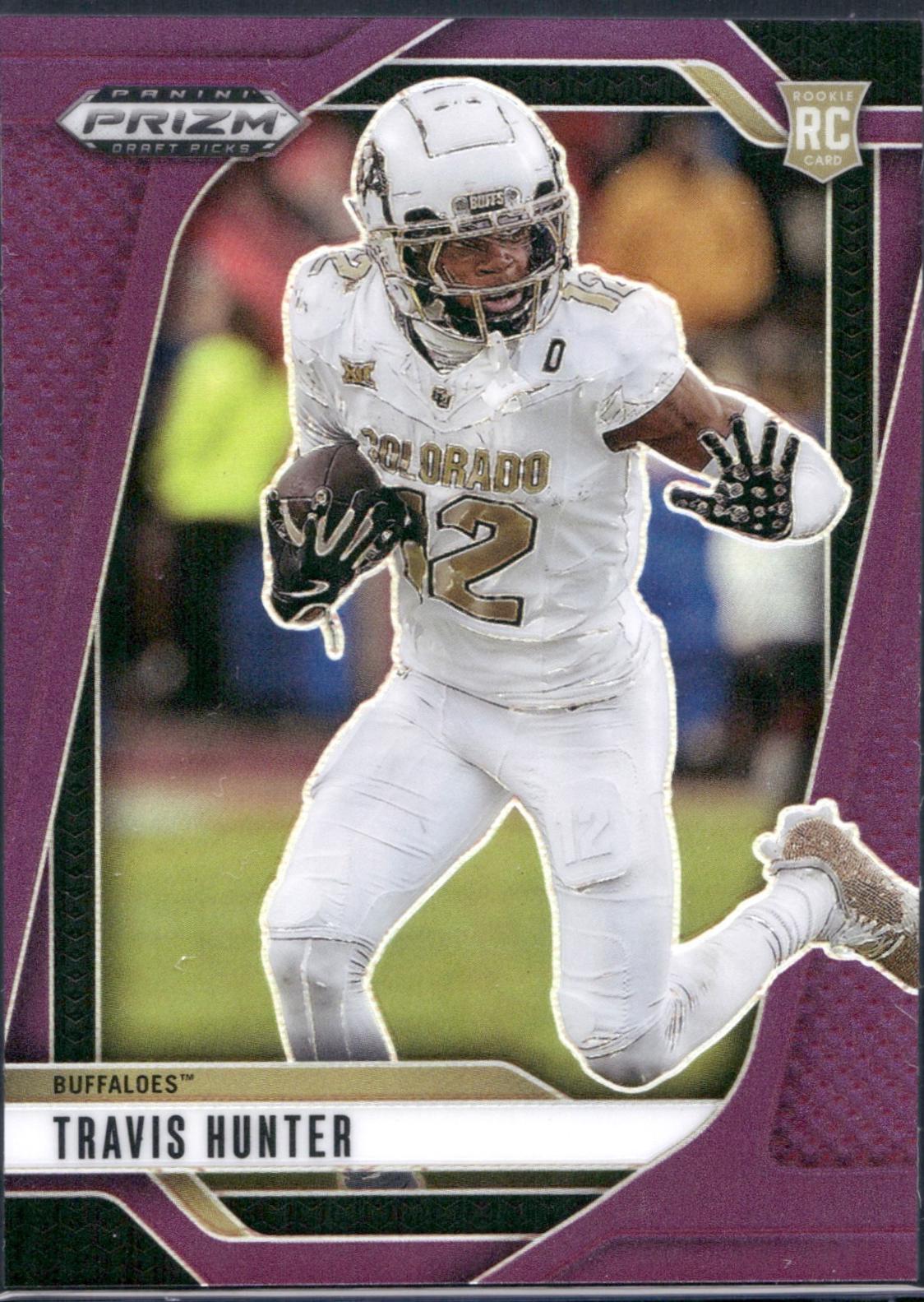 Travis Hunter [Purple] #21 Prices | 2025 Panini Prizm Draft Picks ...