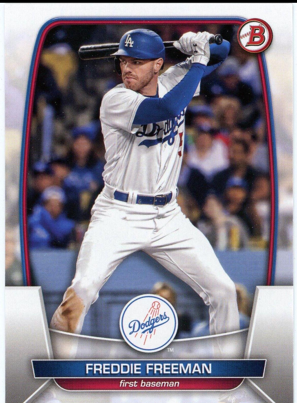 Freddie Freeman #82 Prices | 2023 Bowman | Baseball Cards