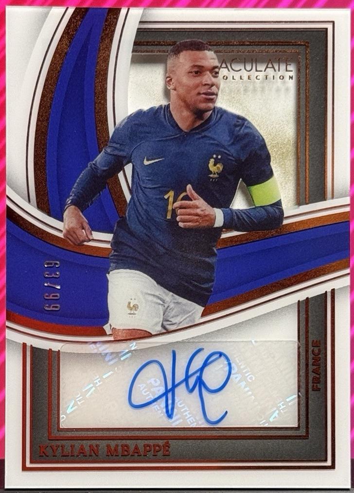 Kylian Mbappe #SS-KM Prices | 2023 Panini Immaculate Shadowbox ...