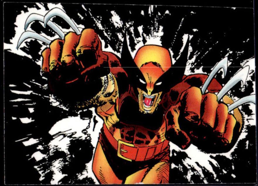 Popularity #61 Prices | Marvel 1992 Comic Images Wolverine From Then ...