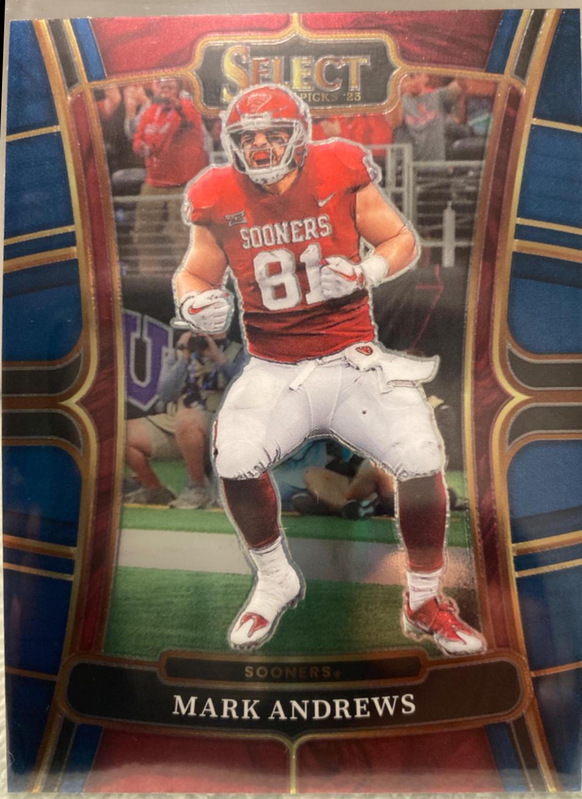 Mark Andrews [Blue] #72 Prices | 2023 Panini Select Draft Picks ...