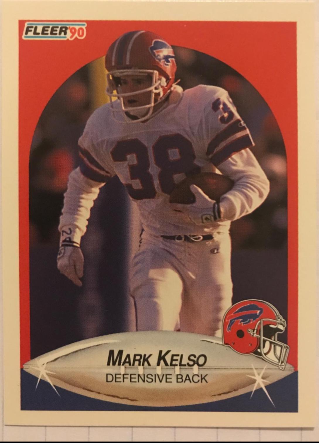 Mark Kelso #115 Prices | 1990 Fleer | Football Cards