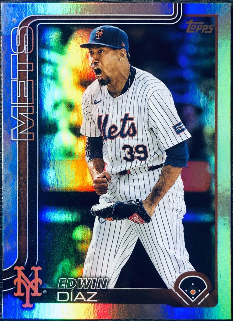 Edwin Diaz [Rainbow Foilboard] #286 Prices | 2025 Topps | Baseball Cards