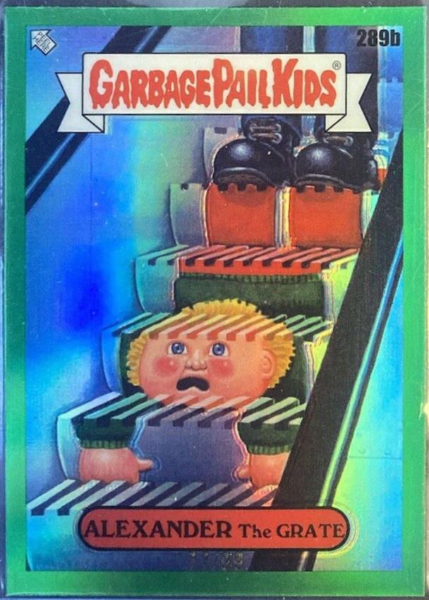 Alexander The Grate [Green Sapphire] #289b Prices | 2024 Garbage Pail Kids Chrome | GPK Cards