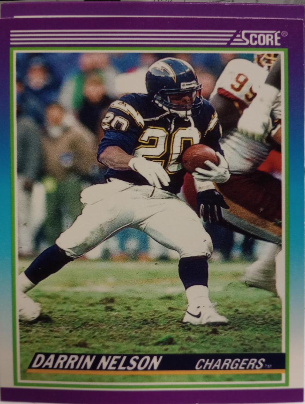 Darrin Nelson #523 Prices | 1990 Panini Score | Football Cards