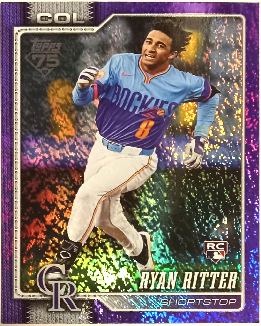 Ryan Ritter [Purple Rainbow] #18 Prices | 2026 Topps | Baseball Cards