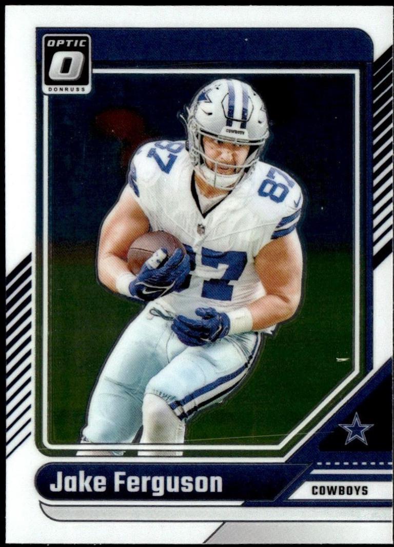 Jake Ferguson #54 Prices | 2024 Panini Donruss Optic | Football Cards