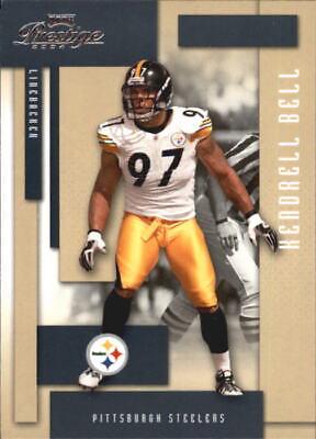 Kendrell Bell #118 Prices | 2004 Playoff Prestige | Football Cards