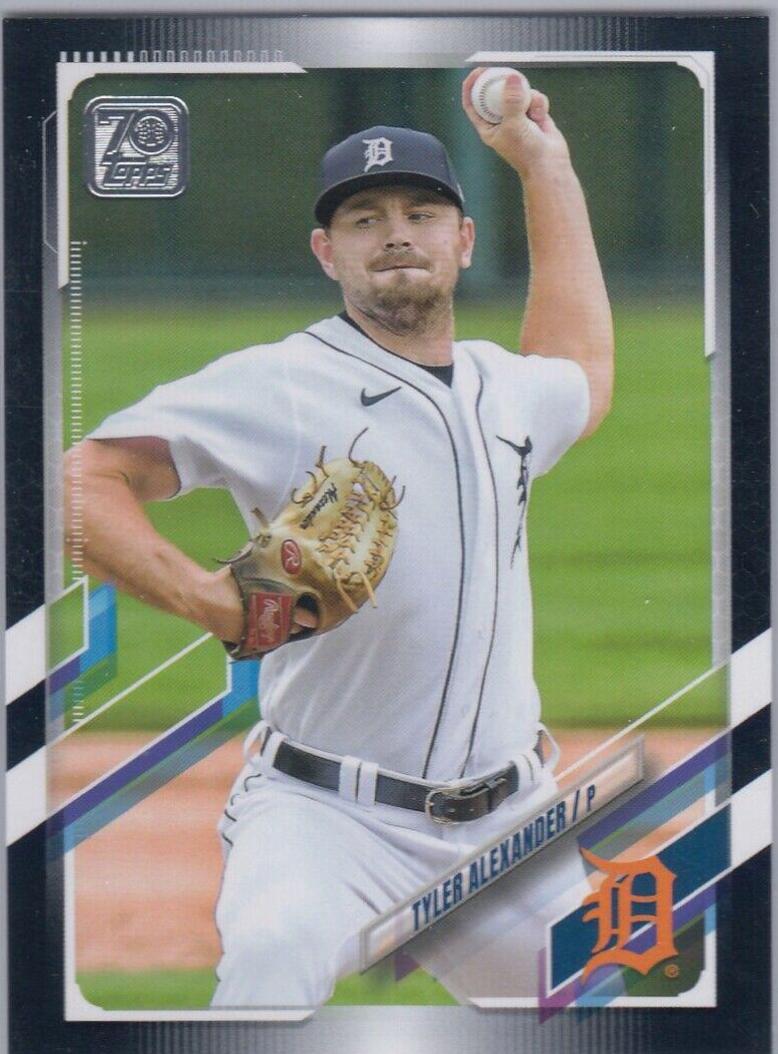 Tyler Alexander [Black] #US299 Prices | 2021 Topps Update | Baseball Cards