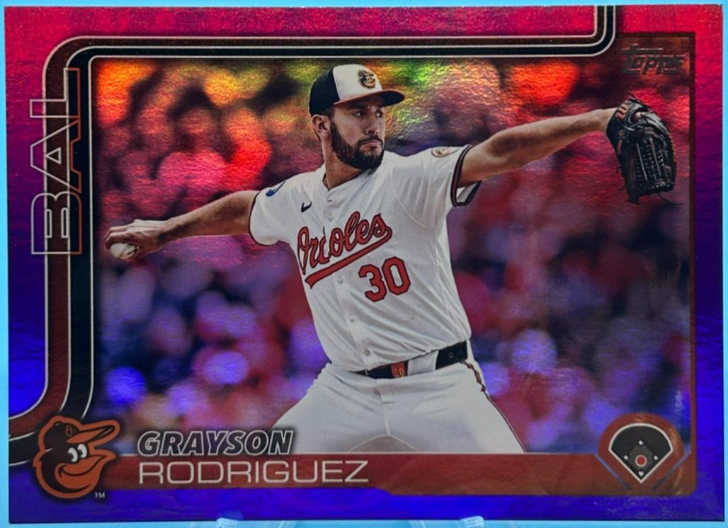 Grayson Rodriguez [Purple Rainbow Foil] #505 Prices | 2025 Topps Series ...
