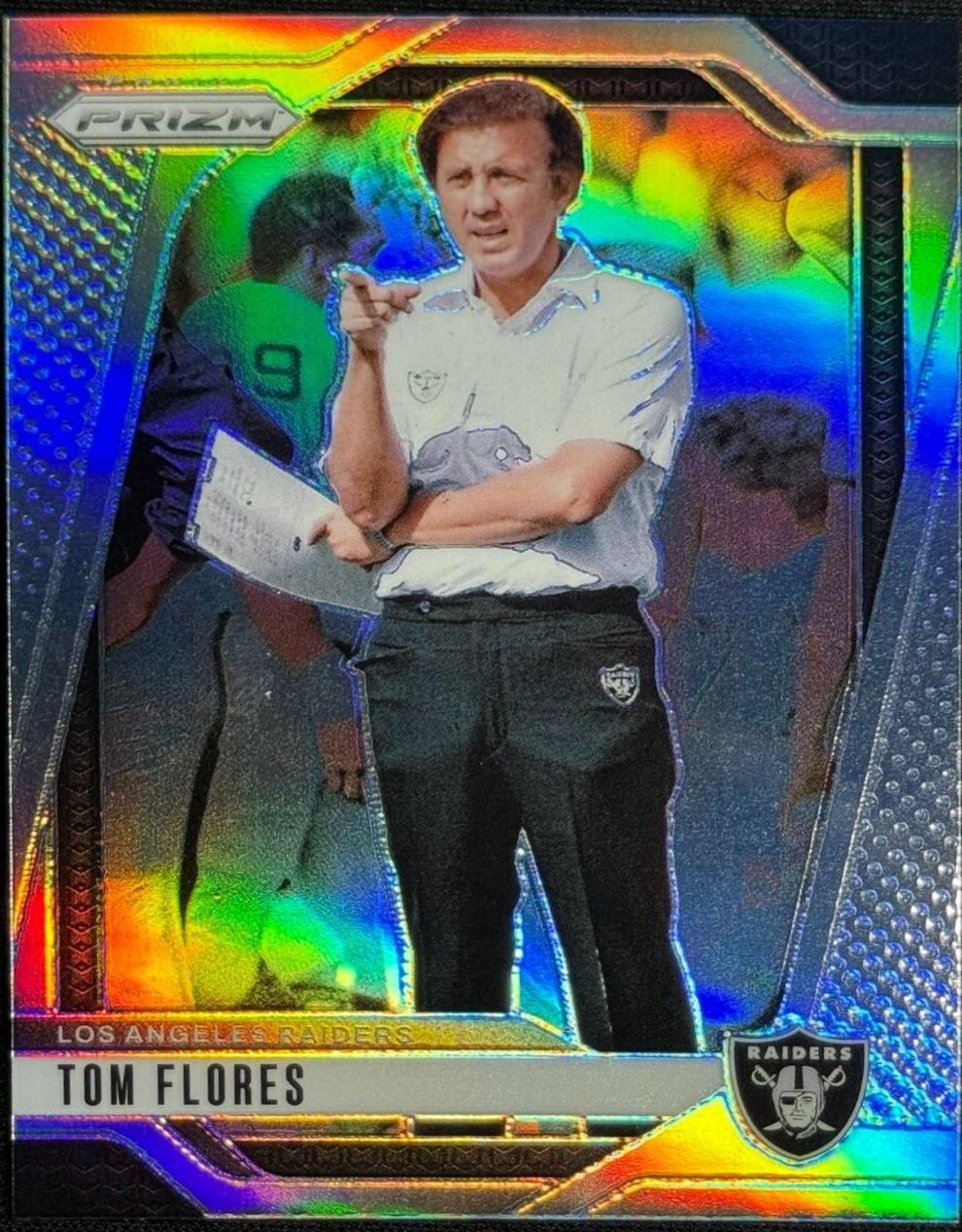 Tom Flores [Silver] #156 Prices | 2024 Panini Prizm | Football Cards
