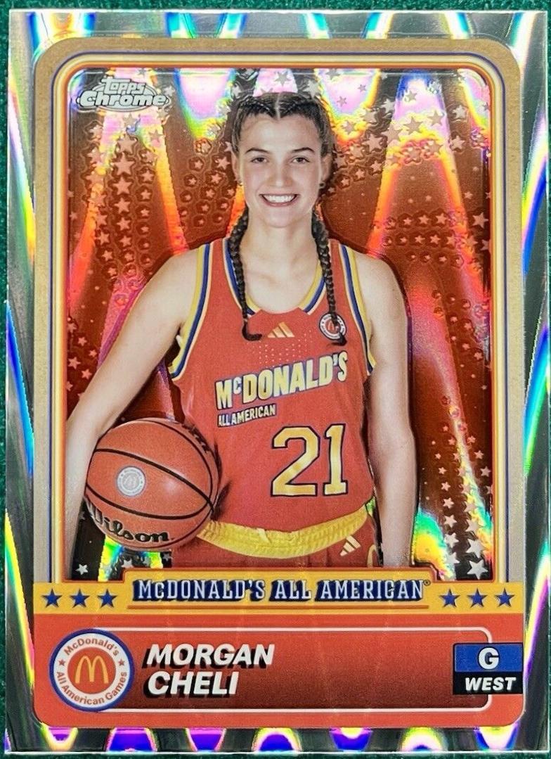 Morgan Cheli [Gold RayWave Refractor] #66 Prices | 2024 Topps Chrome ...
