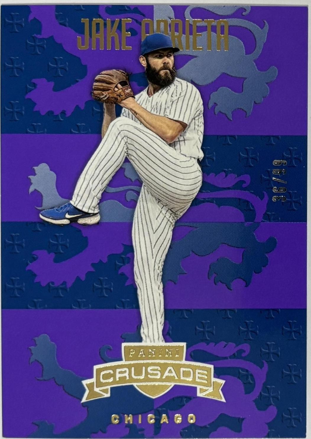 Jake Arrieta [Purple] #17 Prices | 2025 Panini Crusade | Baseball Cards