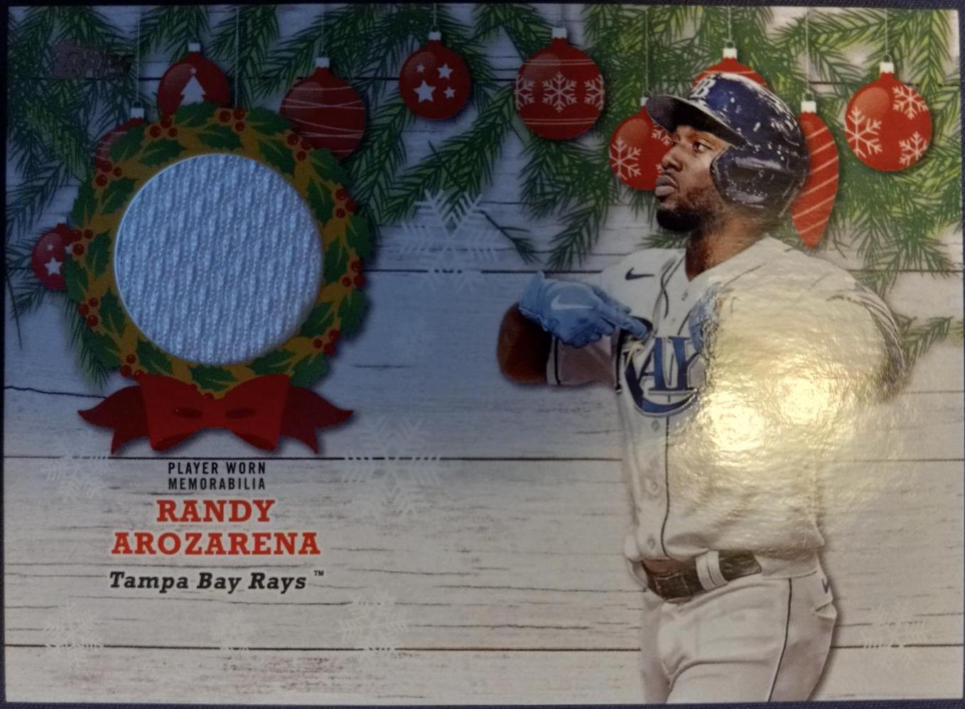 Randy Arozarena #WRC-RA Prices | 2022 Topps Holiday Relics | Baseball Cards