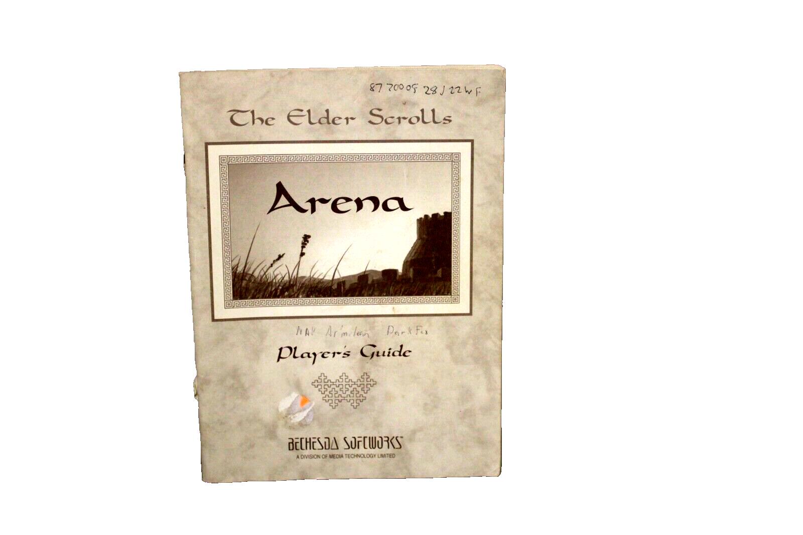 Elder Scrolls Arena [Bethesda Softworks] Prices Strategy Guide ...