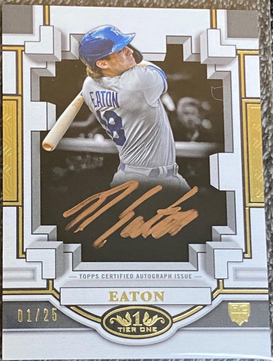 Nate Eaton [Bronze Ink] #BOA-NE2 Prices | 2023 Topps Tier One Break Out ...